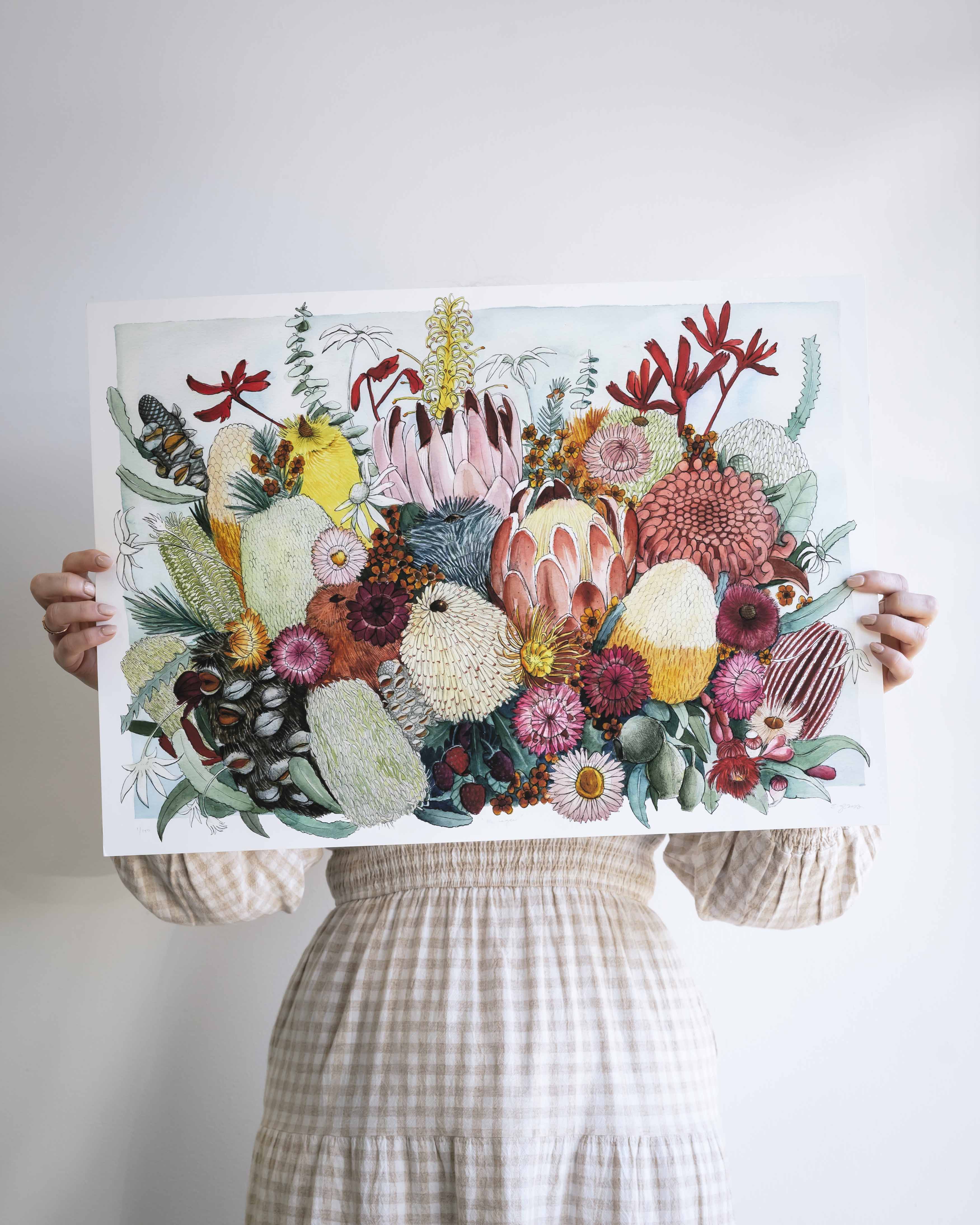 Forager Giclée Print | Emma Morgan